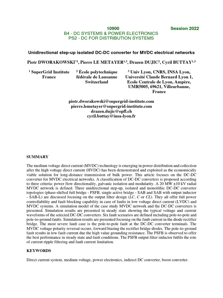 classification DC-DC | PDF | Rectifier | Direct Current