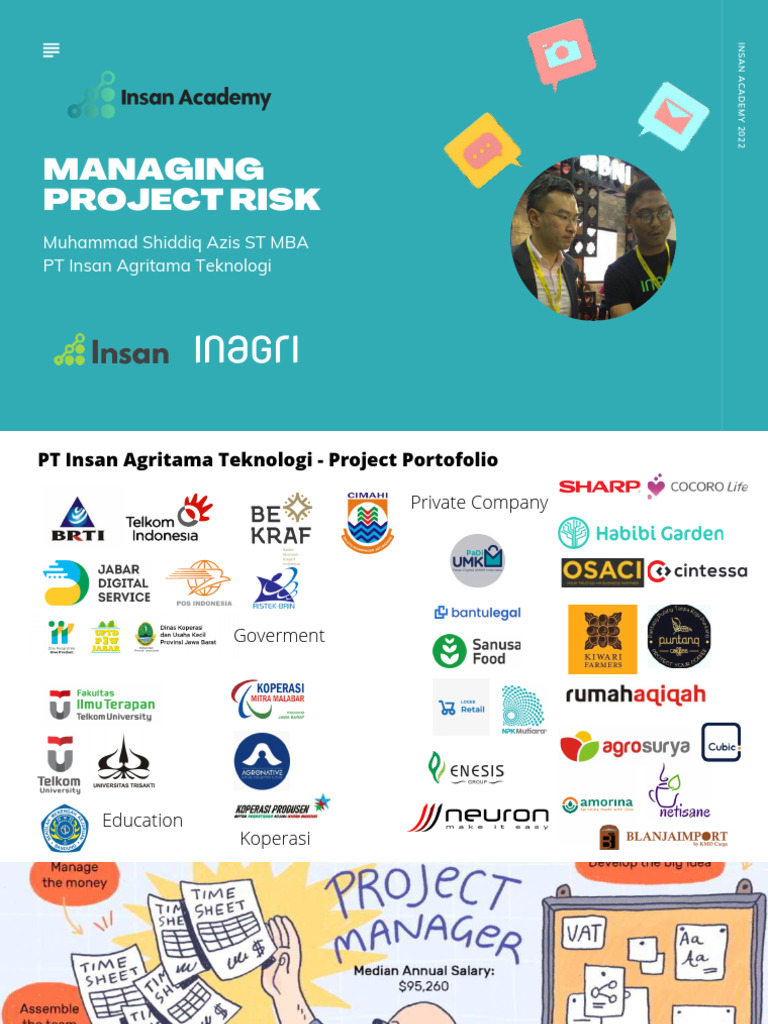 Workshop Project Management - Project Risk | PDF