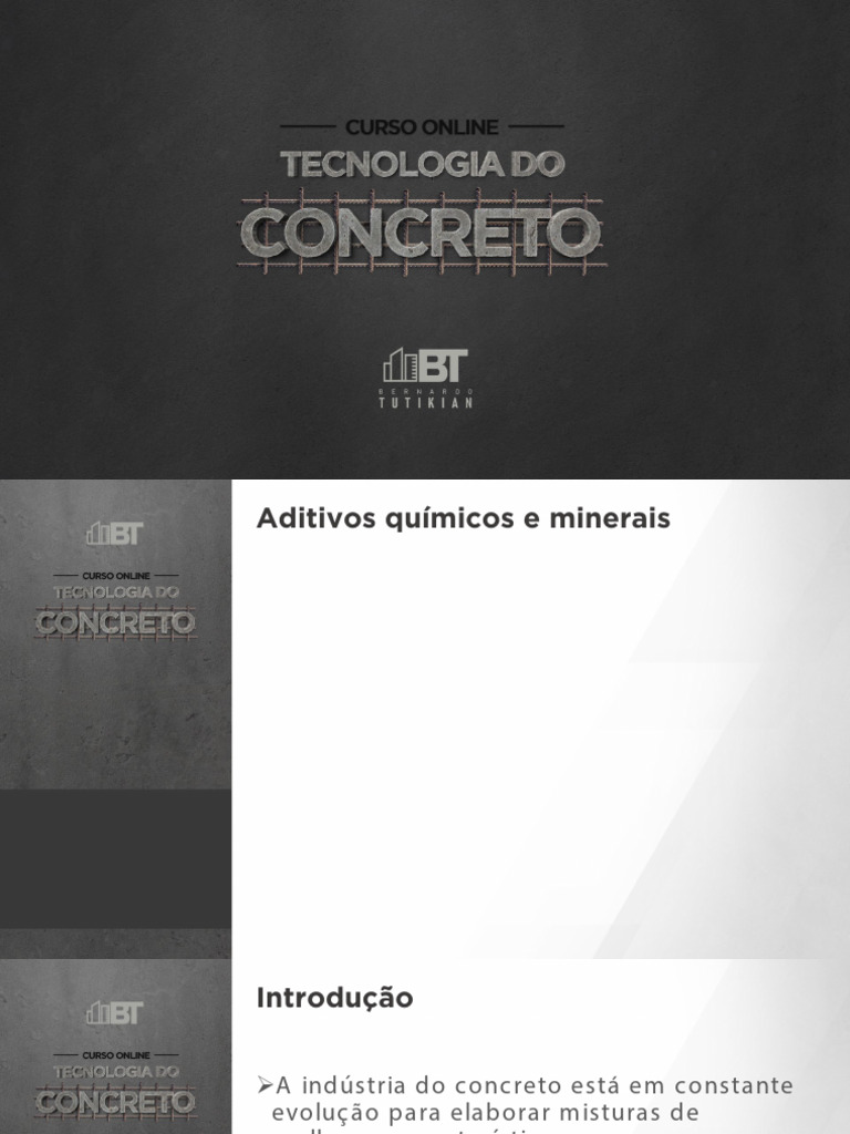 Tecnologia Do Concreto Modulo 2 Aula 5 Pdf Concreto