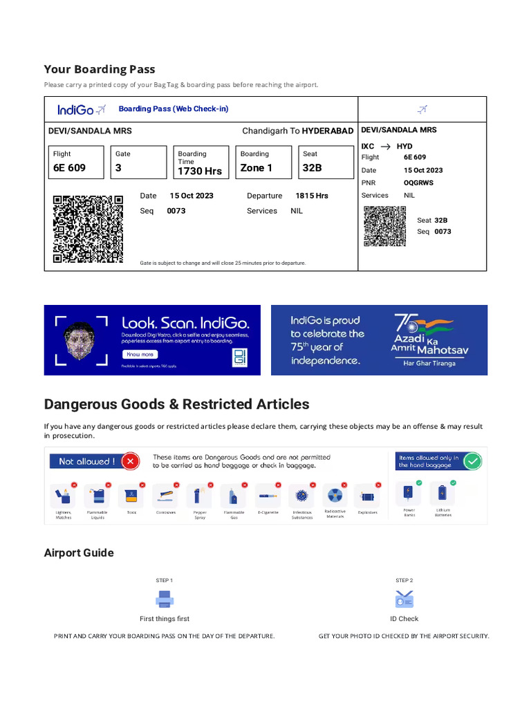 Boarding Pass and COVID-19 Guidelines | PDF | Airport | Aviation