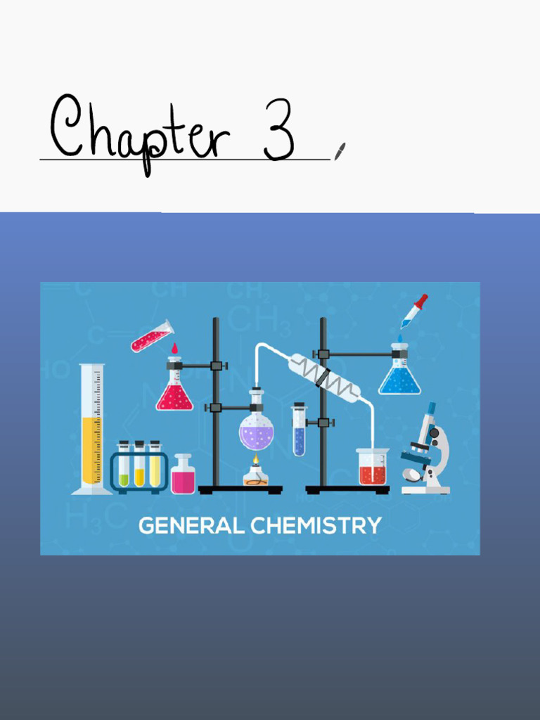 Chapter 3 - Stoichiometry | PDF | Mole (Unit) | Stoichiometry