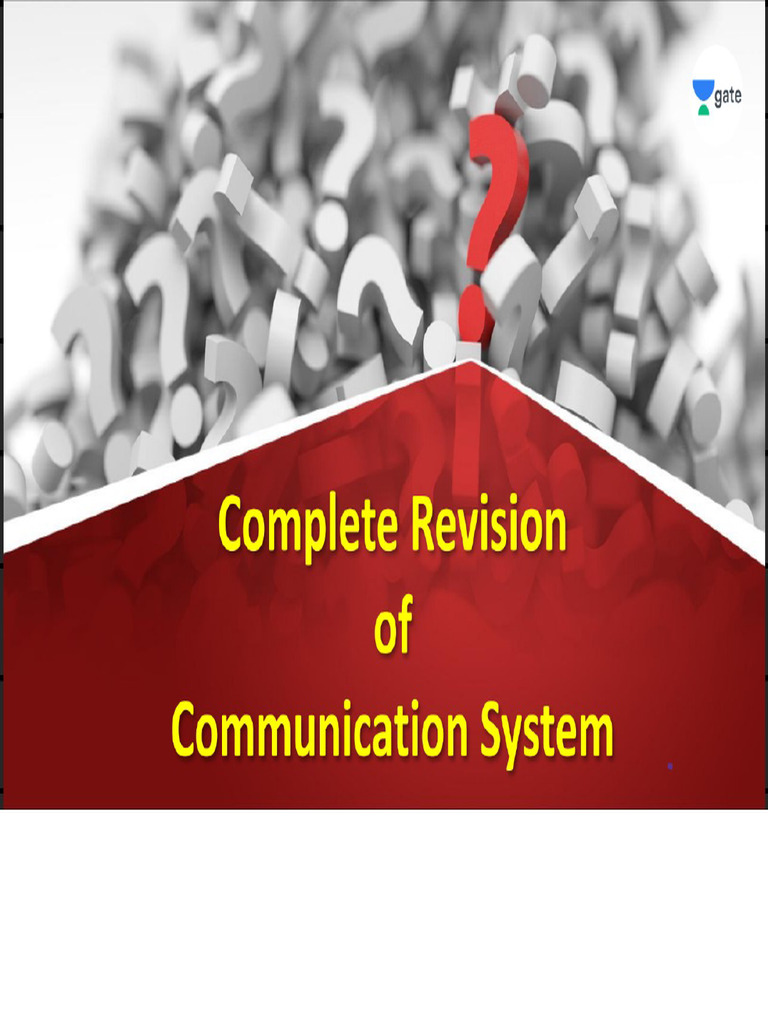 Complete Revision Communication Ese Ee | PDF