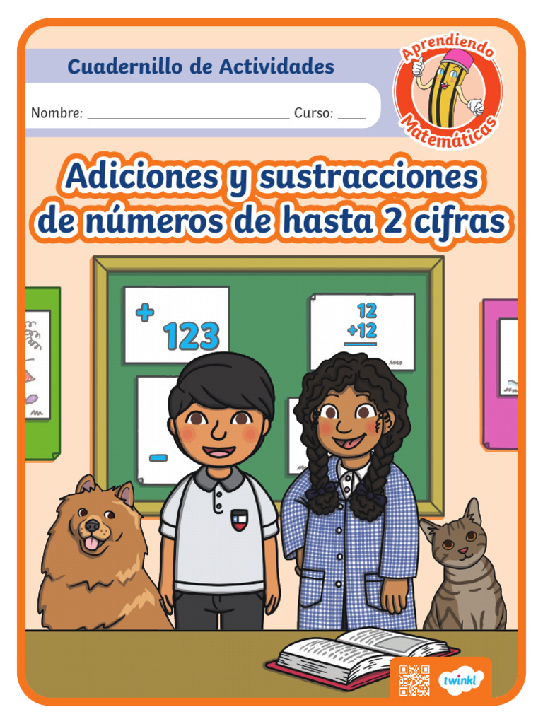 CL M 1707332782 Cuadernillo de Actividades Adiciones y Sustracciones de ...