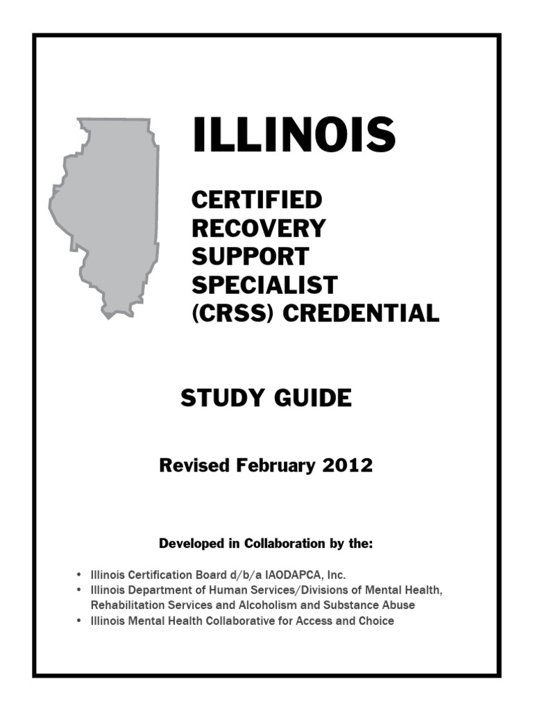 CRSS Study Guide | PDF | Mental Disorder | Mental Health
