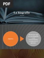 Estructura y partes de una biografía | PDF | Biografía | Narrativa