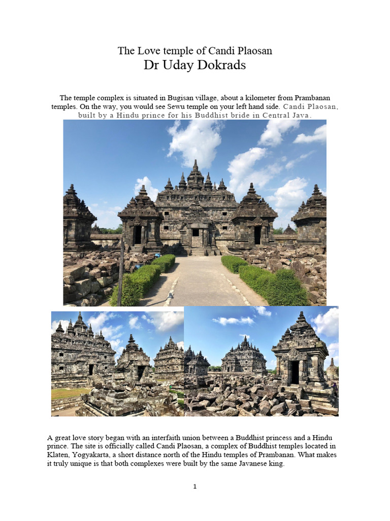 Candi Plaosan | PDF