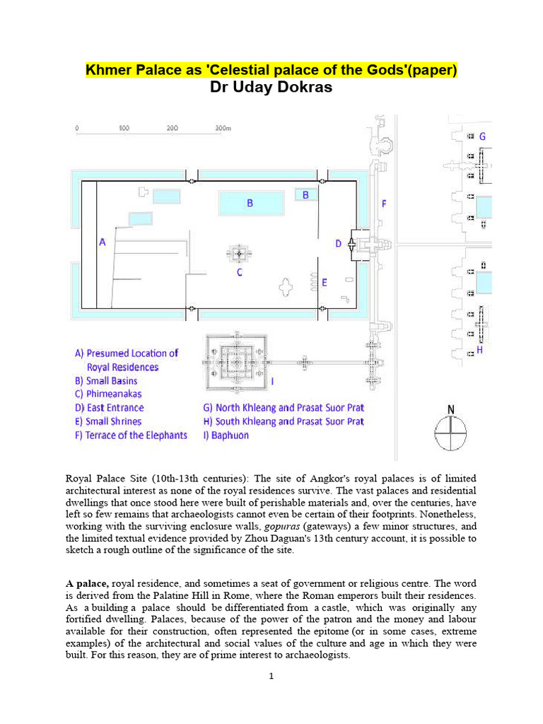 Khmer Palace Paper | PDF | Thailand | Khmer People