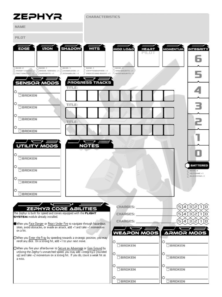 Character-Sheets | PDF
