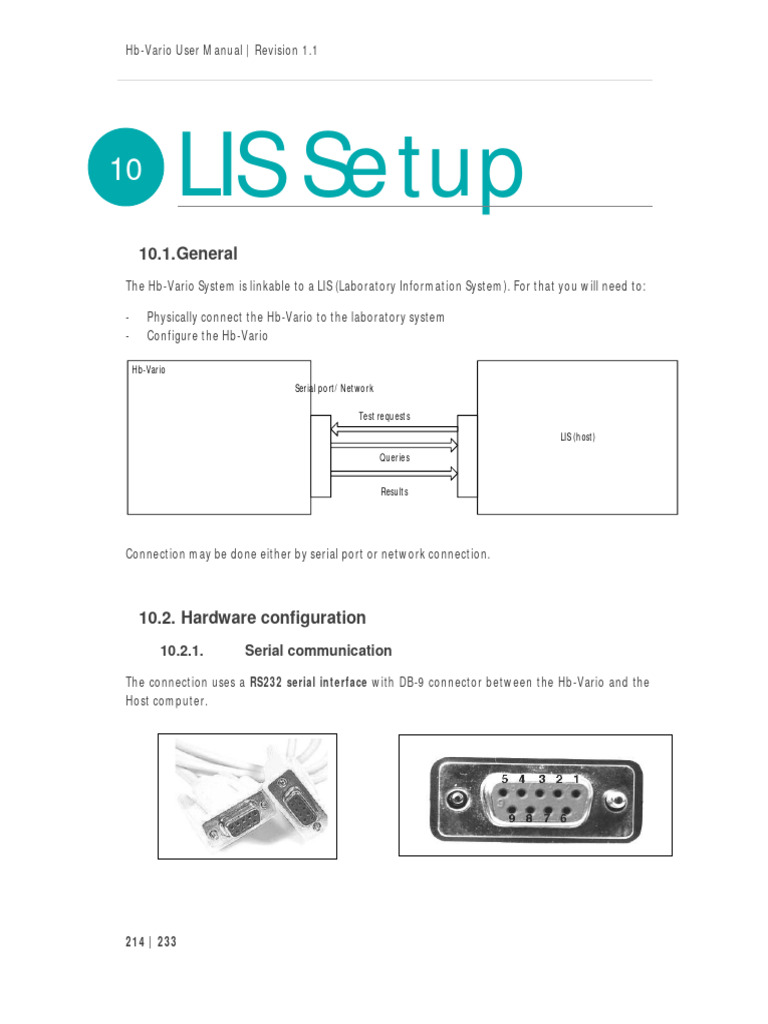 Hb-Vario LIS Configuration Rev1.1 | PDF | Computer Standards | Internet Protocols