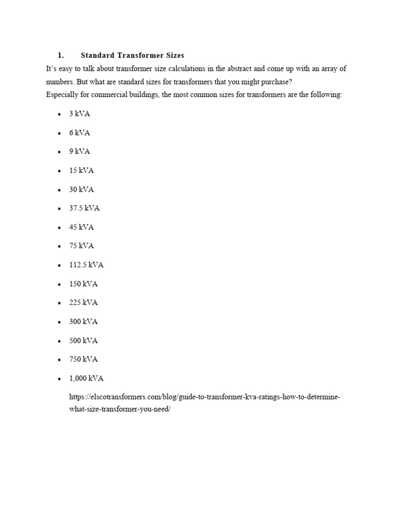 Assignment Transformer Sizes | PDF | Transformer | Inductor
