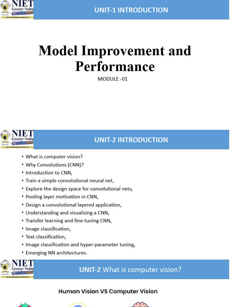 UNIT-2R Deep Learning | PDF | Computer Vision | Artificial Neural Network