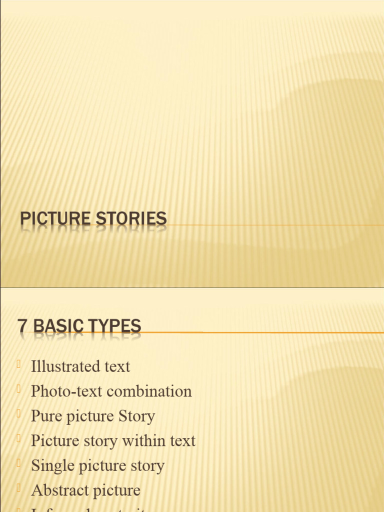 Picture Stories 1 | PDF | Human Communication
