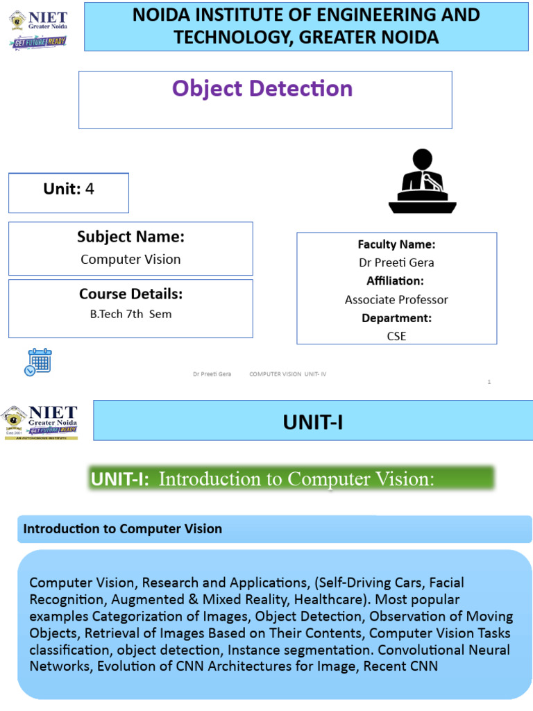 Computer Vision Unit 4 Pdf Image Segmentation Computer Vision