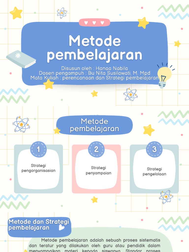 Metode Pembelajaran. | PDF