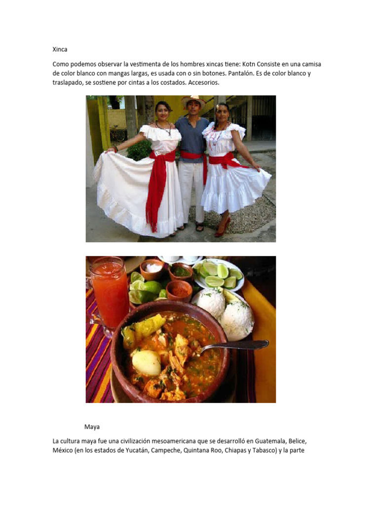 Xinca | PDF | Civilización maya | Guatemala