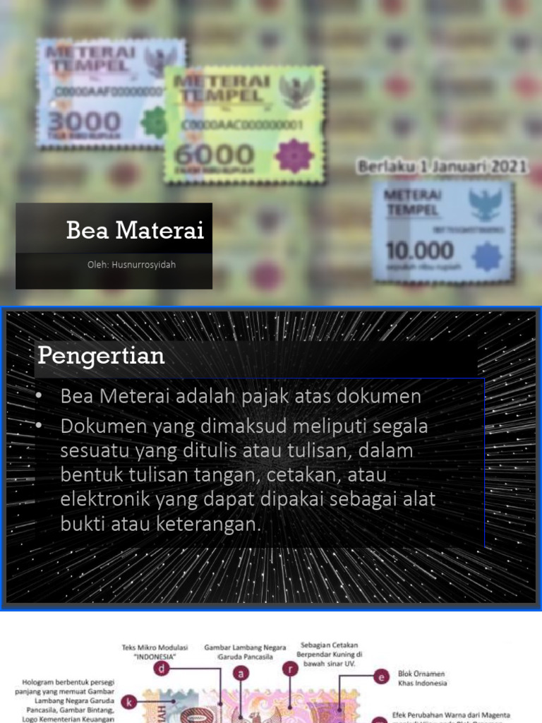 Bea Materai | PDF | Hukum