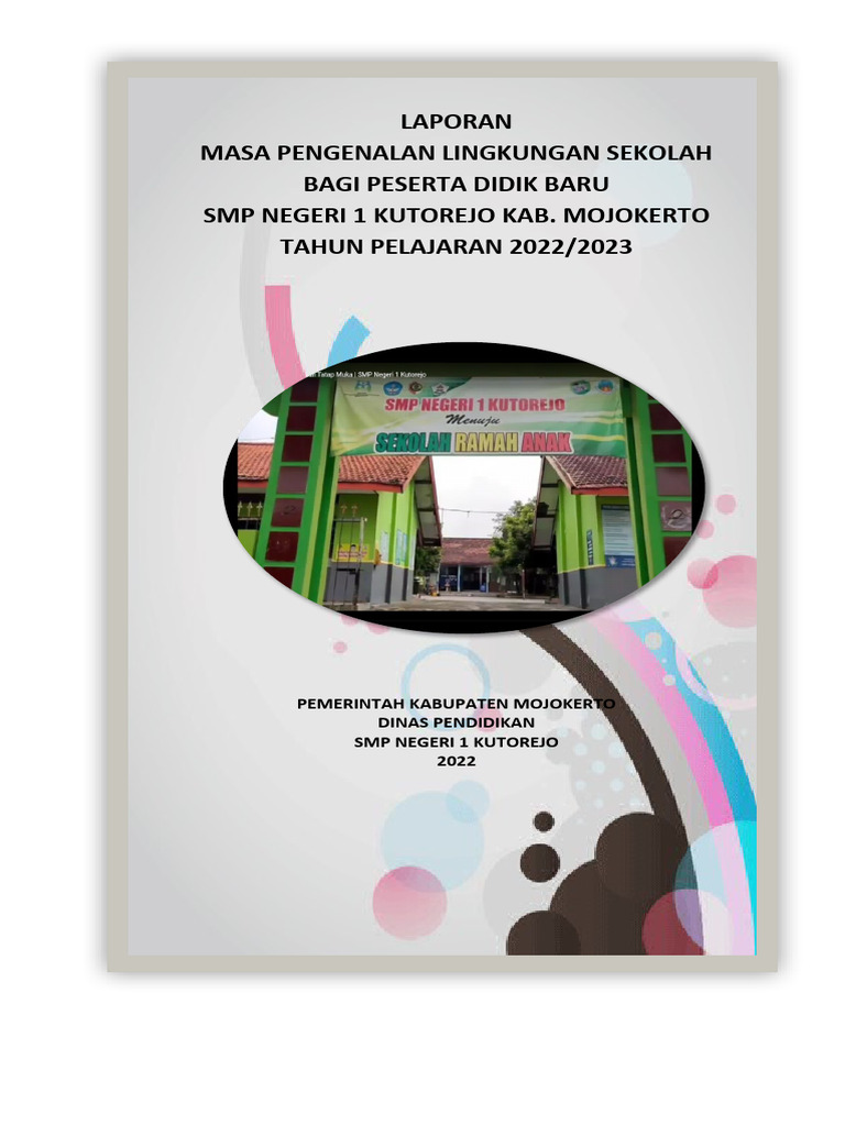 Laporan MPLS SMPN 1 KUTOREJO 2022-2023 | PDF