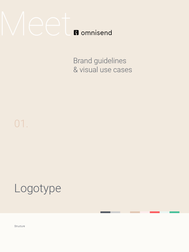 Brand Guidelines and Visual Use Omnisend Date Presentation | PDF | Rgb ...