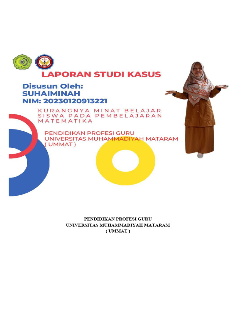 Laporan Studi Kasus - PPG | PDF