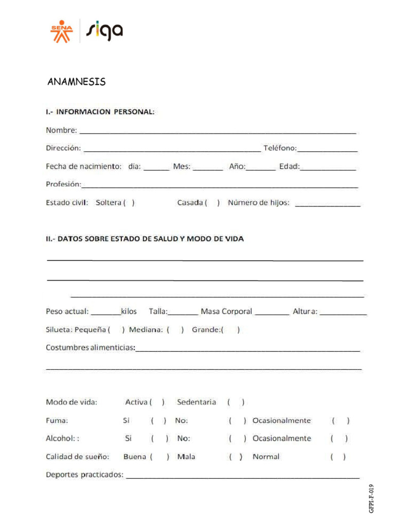 Actividad 2 TEST | PDF | Rodilla | Índice de masa corporal