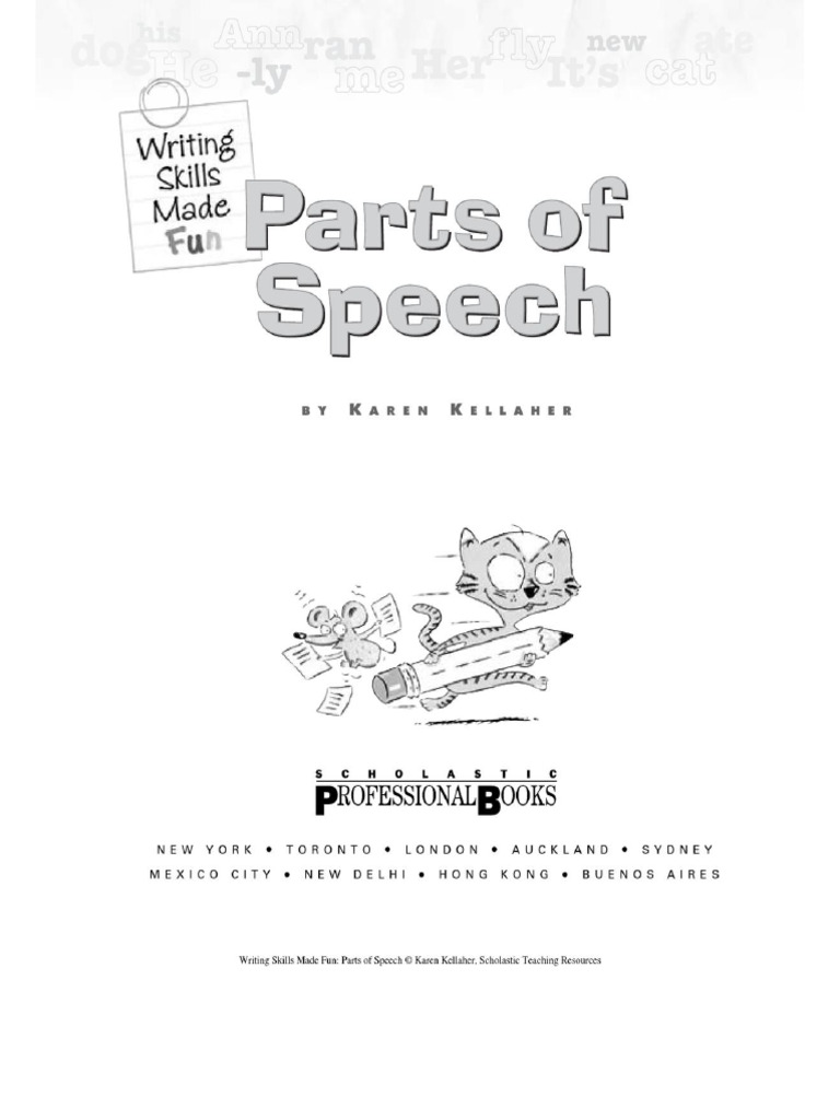 Parts of speech - intermediate level | PDF