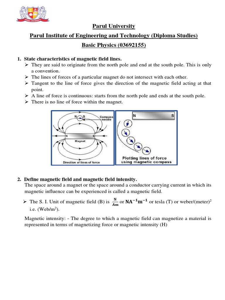 Basic Physics- | PDF | Optical Fiber | Magnetism