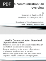 WHO Strategic Communications Framework | PDF | World Health ...