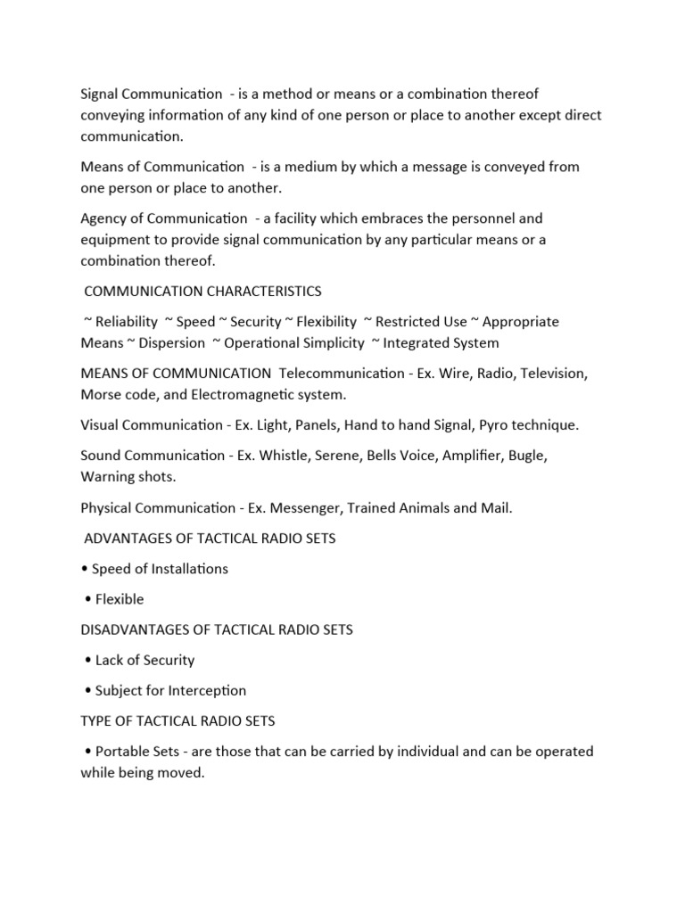 Signal Communication Pdf Radio Communication