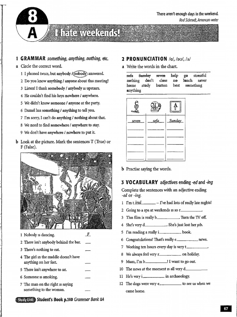 Workbook 8A, 8B | PDF