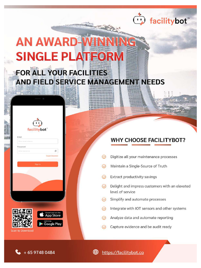 Facility Bot Brochure | PDF