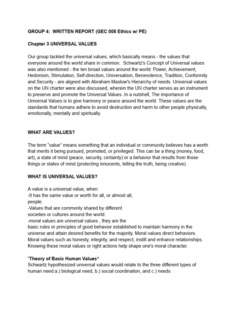 ETHICS | PDF | Morality | Integrity