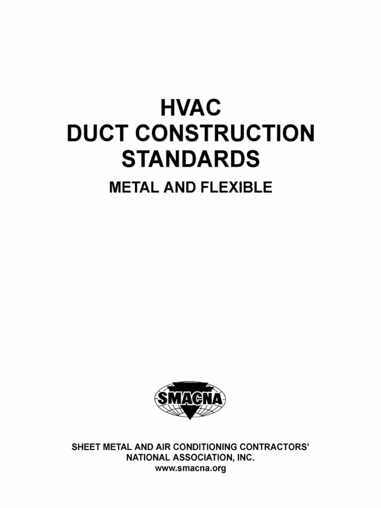 Smacna Duct Construction Third Edition | PDF