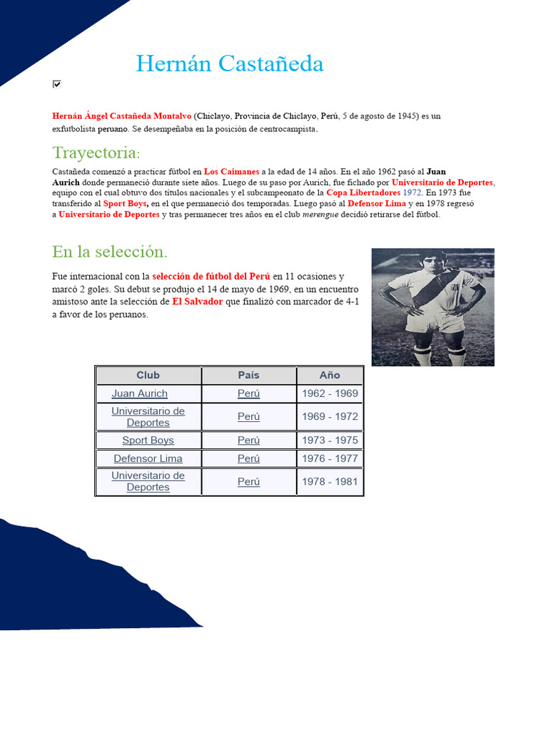 Hernán Castañeda | PDF