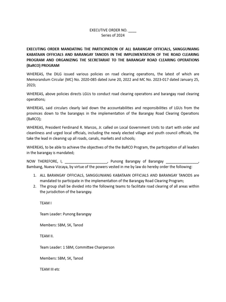 Sample Eo. Barco | PDF | Governance | Government