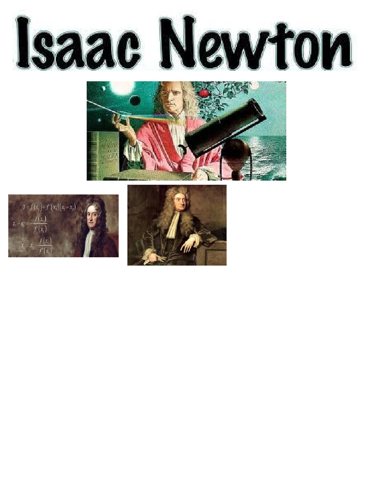 Isaac Newton | PDF