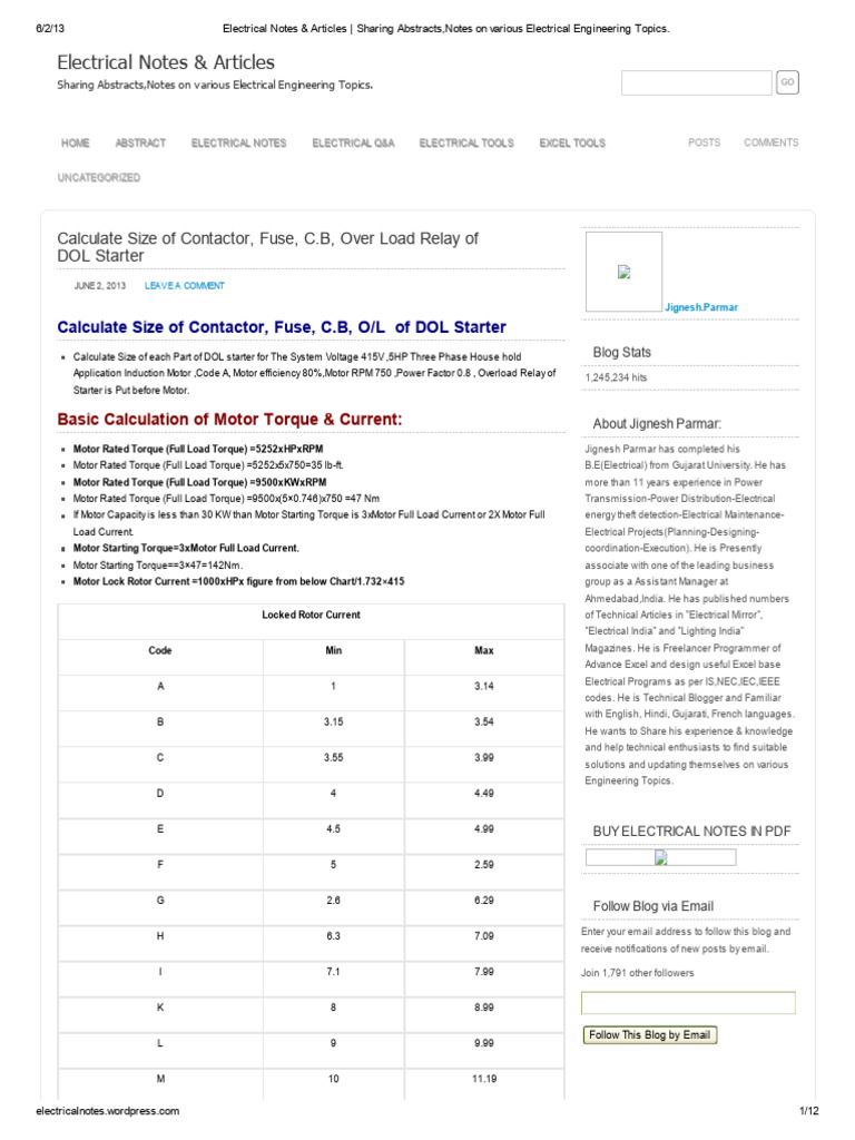 Electrical Notes & Articles - Sharing Abstracts, Notes On Various ...