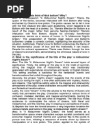 Puck's Final Monologue Explained | PDF | Poetry