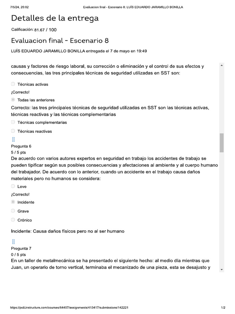 Ultima Evaluacion | PDF Ultima Evaluacion | PDF