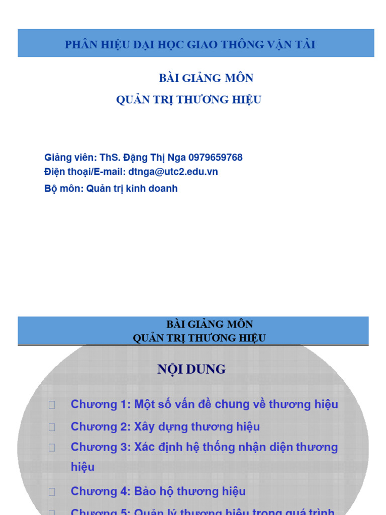 QTTH Slide 1 & 2 | PDF