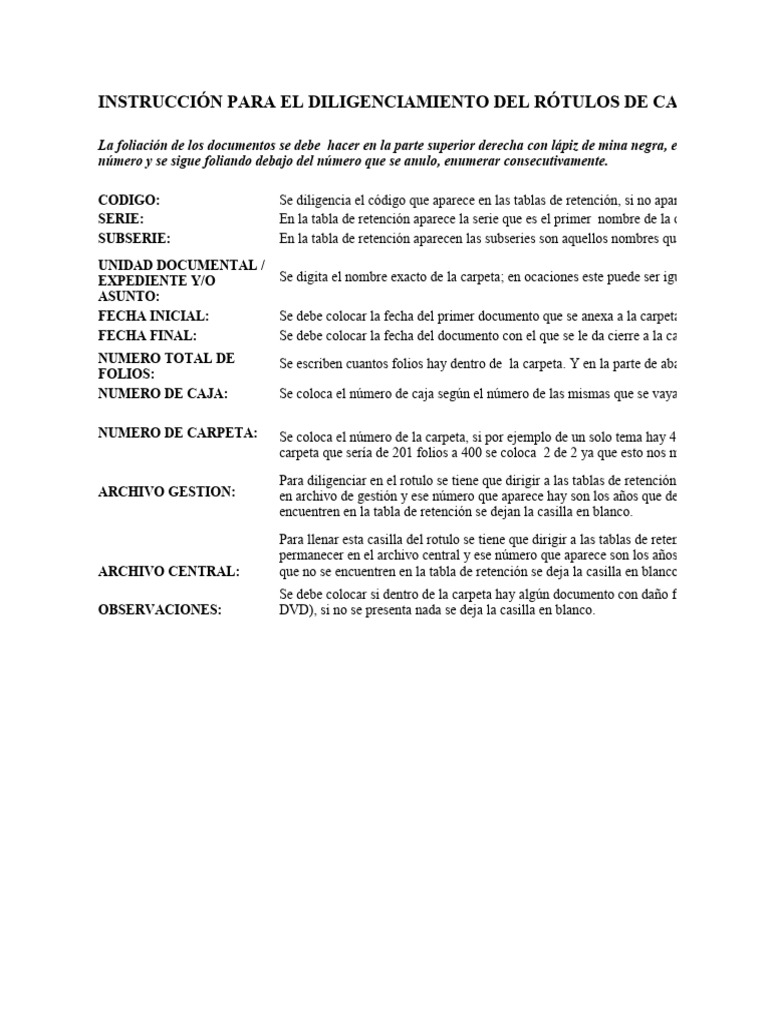 Rotulos Caja y Carpeta El Colegio Enero 2024 | PDF