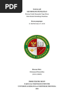 Makalah Metodologi Penelitian | PDF | Karier & Perkembangan | Sains & Matematika