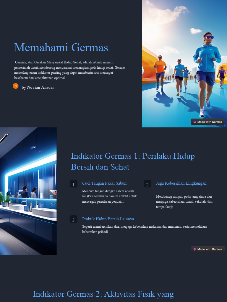 Memahami Germas | PDF | Gaya Hidup