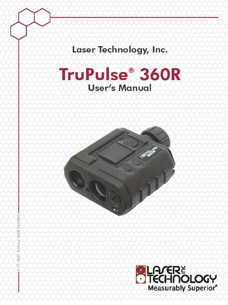 Trupulse 360r | PDF | Compass | Calibration