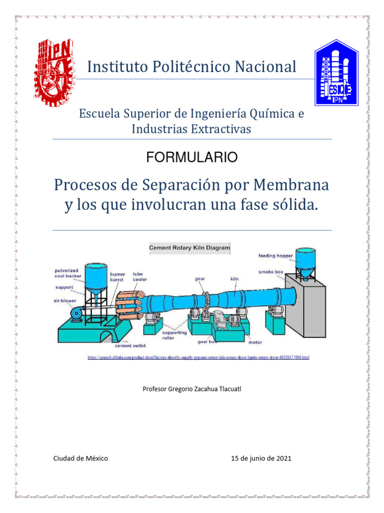 Formulario Final | PDF | Difusión | Ósmosis