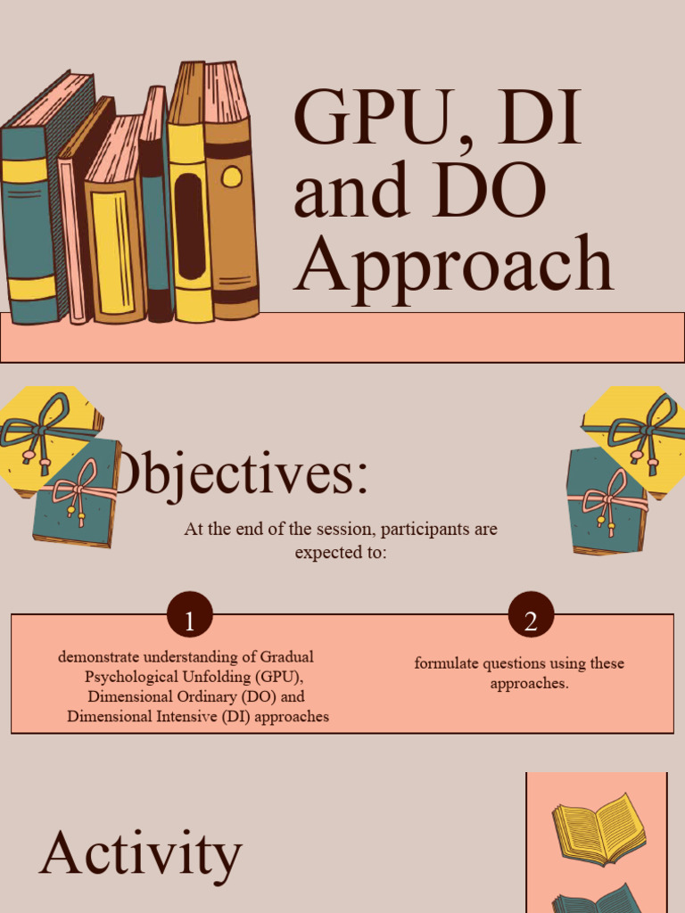 GPU, DI AND DO Approach | PDF | Narrative | Inference
