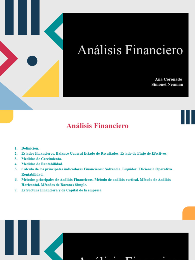 Tema 5 Analisis Financiero | PDF | Ratio financiero | Rentabilidad sobre recursos propios