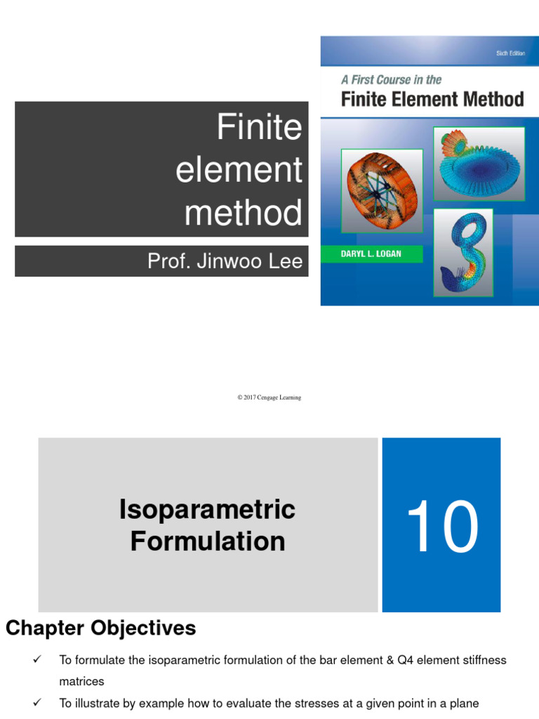 Isoparametric Formulation | PDF | Matrix (Mathematics) | Integral