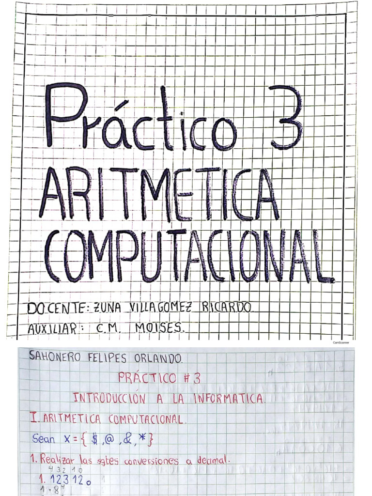 INFORMÁTICA - Practico 3 MAT | PDF