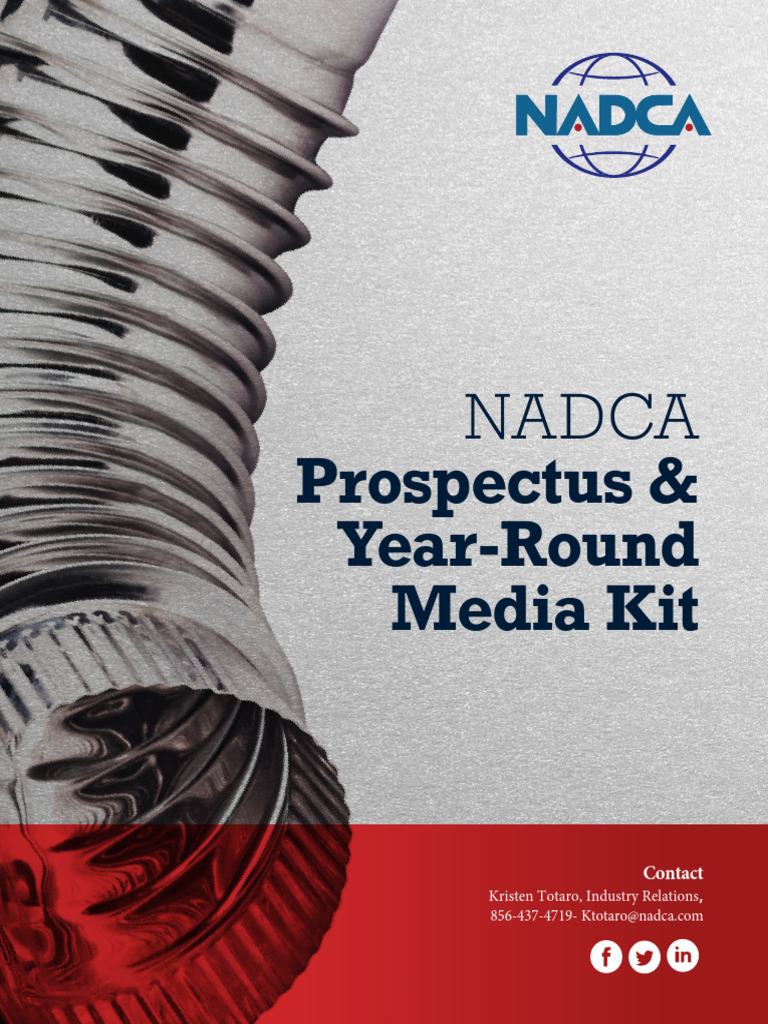 2023 NADCA Prospectus & Year-Round Media Kit | PDF | Receipt | Advertising