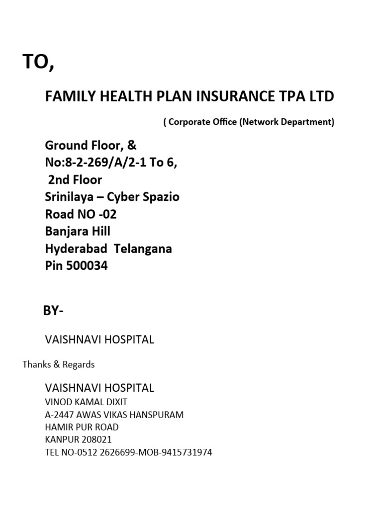 FHPL Address | PDF | Business